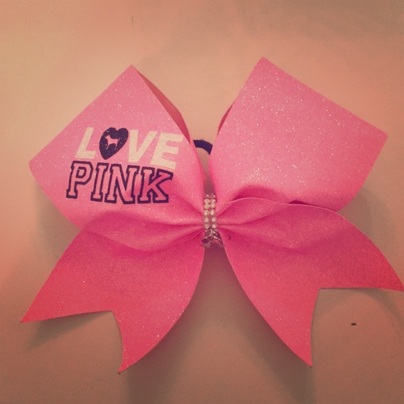 PINK Victoria's Secret | Accessories | Love Pink Cheer Bow | Poshmark